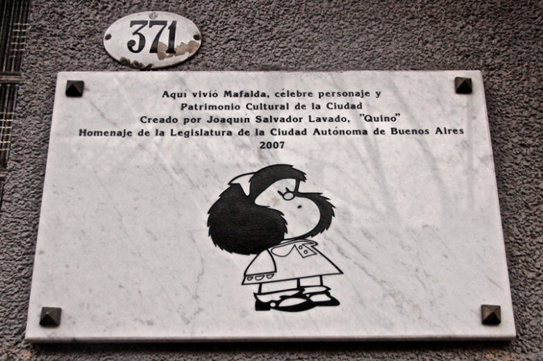 Mafalda, Argentina: a estátua mais querida de Buenos Aires